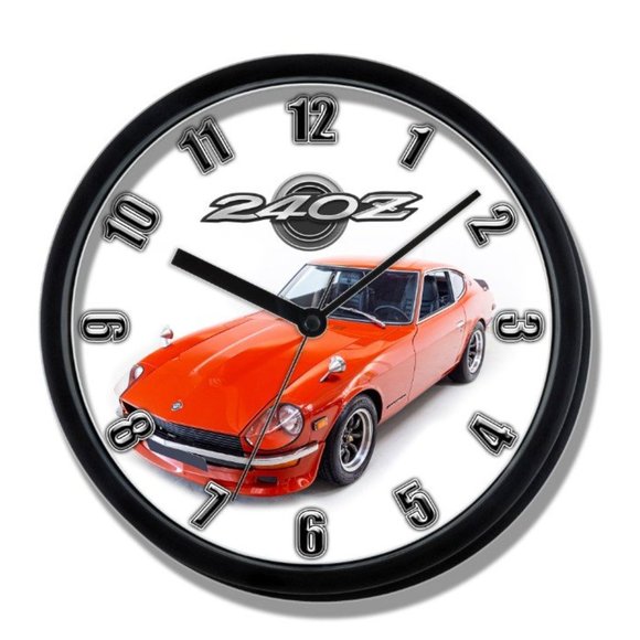 Clock | Wall Decor | Nissandatsun 24z Red Clock New | Poshmark